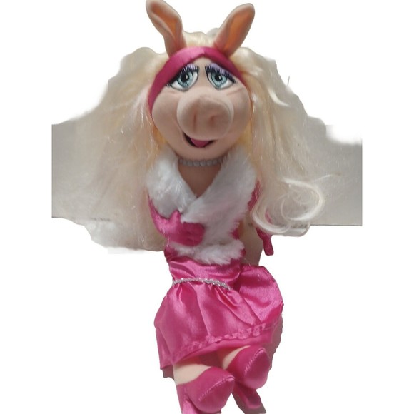 Disney | Toys | Disney Store Miss Piggy The Muppets Doll Plush Stuffed ...